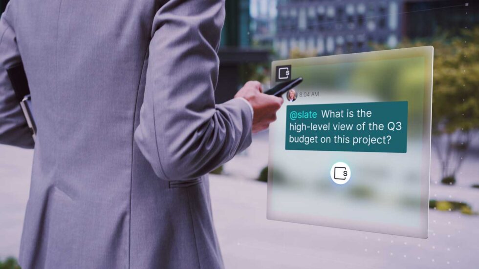 Using AI technology for Construction Data Efficiency - Slate Technologies